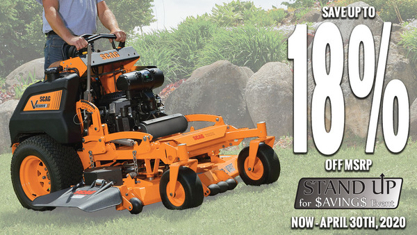 Save BIG on a Scag V-Ride II - Up to 18% Off MSRP